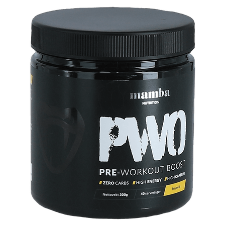 mamba Mamba Nutrition PWO 300 gr - Mat & Drikke | Sport Outlet